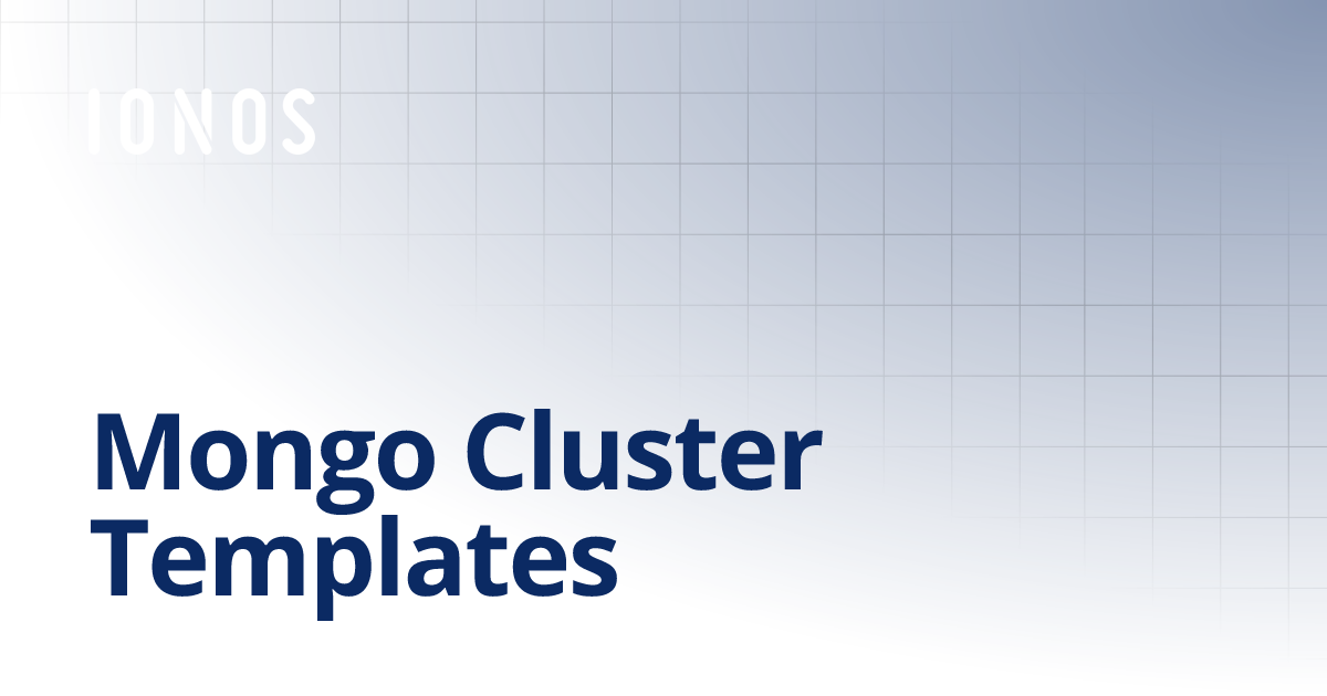 Mongo Cluster Templates | Ansible