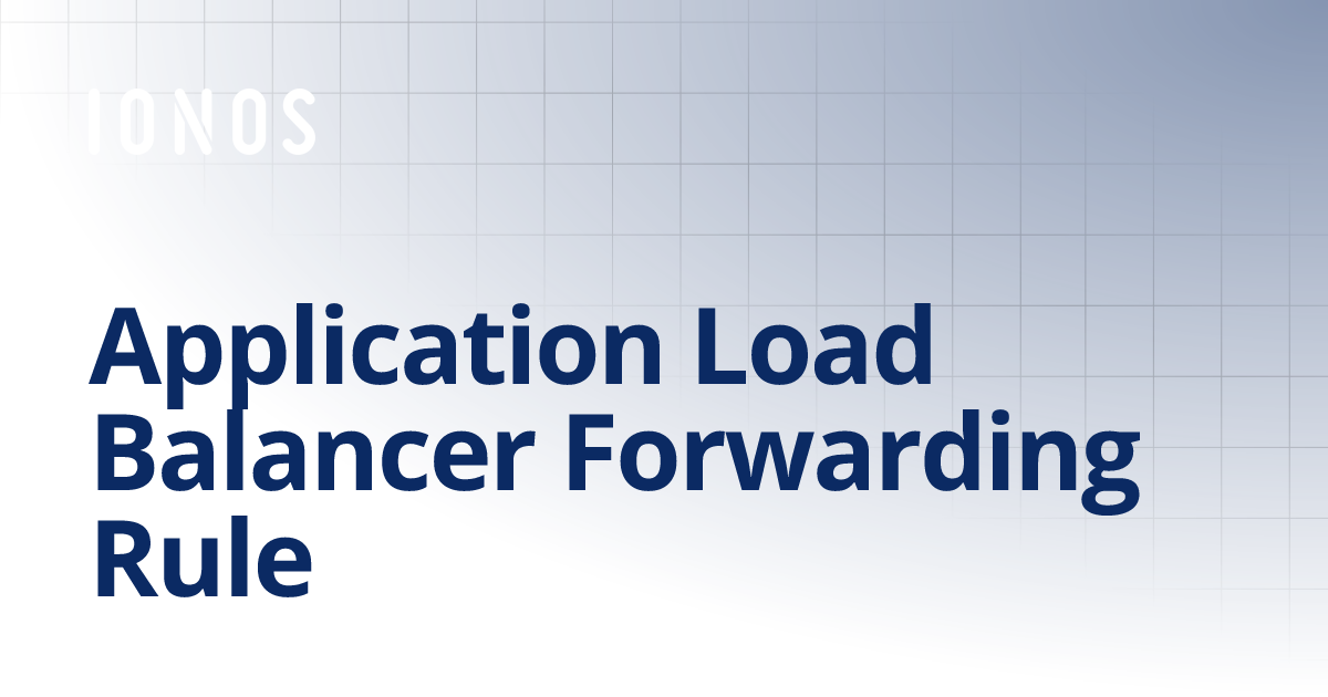 Application Load Balancer Forwarding Rule | Ansible