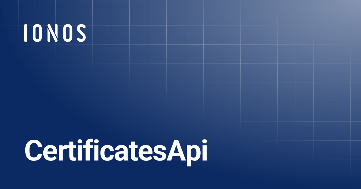Certificatesapi Ruby Sdk 2688