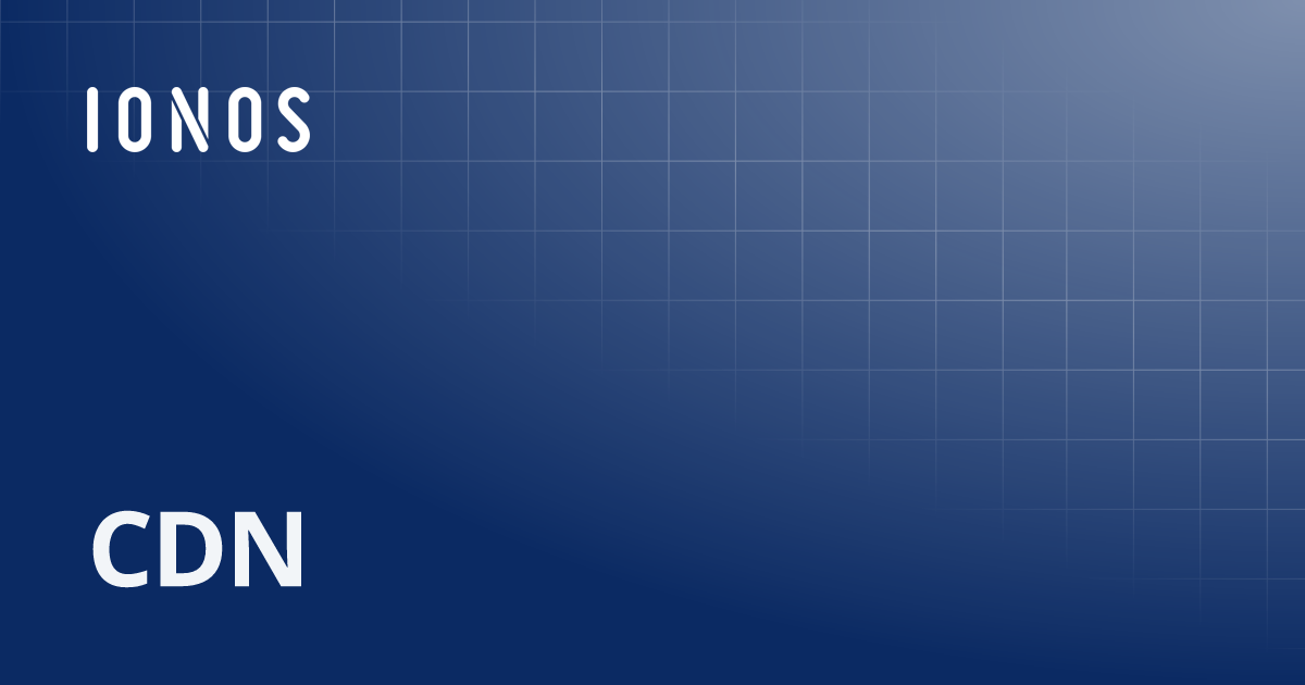 CDN | CLI - ionosctl