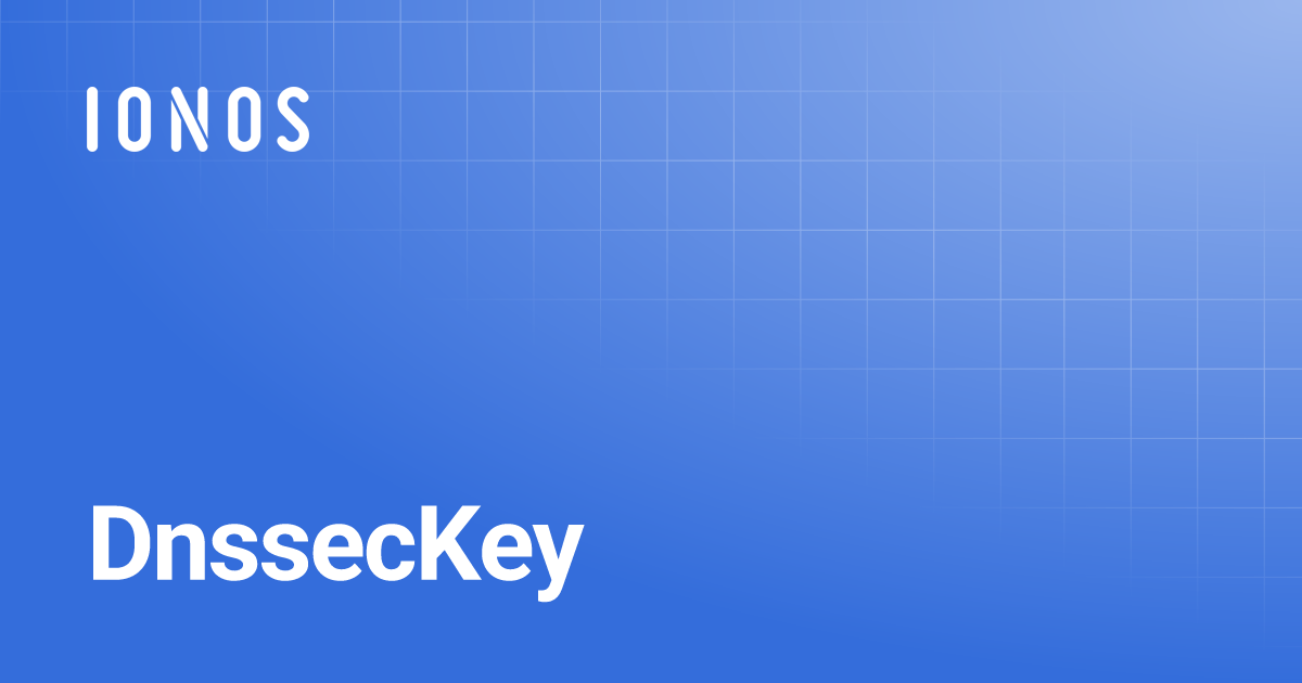 DnssecKey | Go SDK