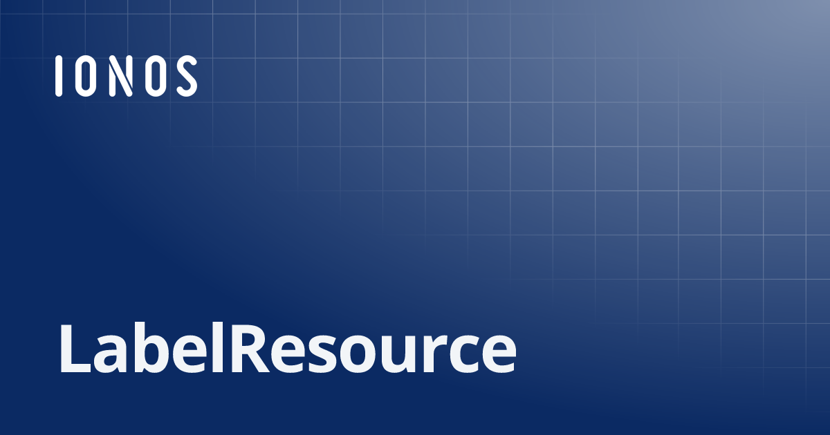 LabelResource | Java SDK
