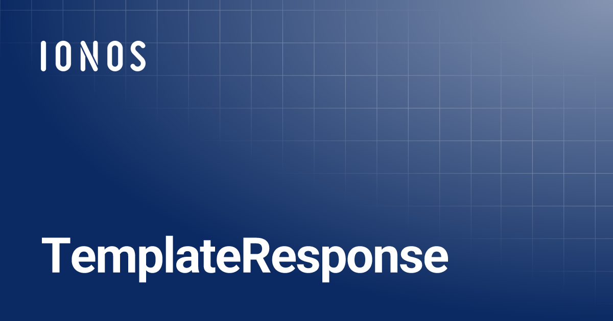 TemplateResponse | Python SDK
