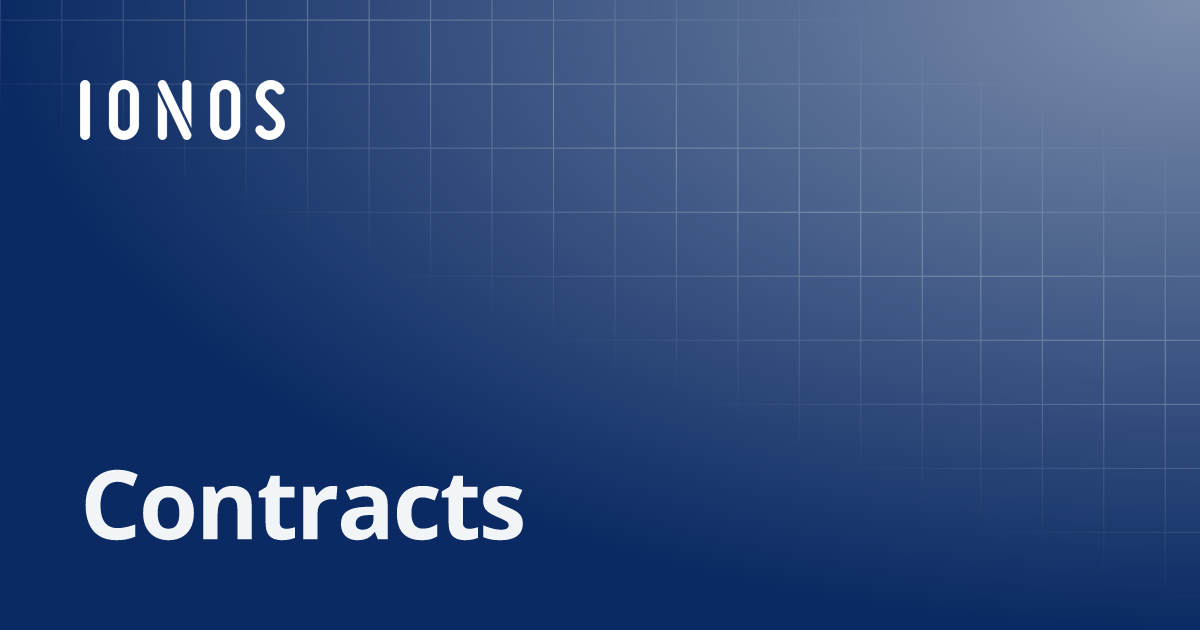 Contracts | Python SDK